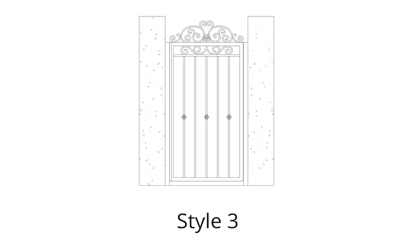 Residential Gate Styles | Rapid Automatic Access