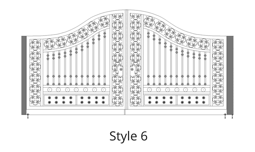 Residential Gate Styles | Rapid Automatic Access